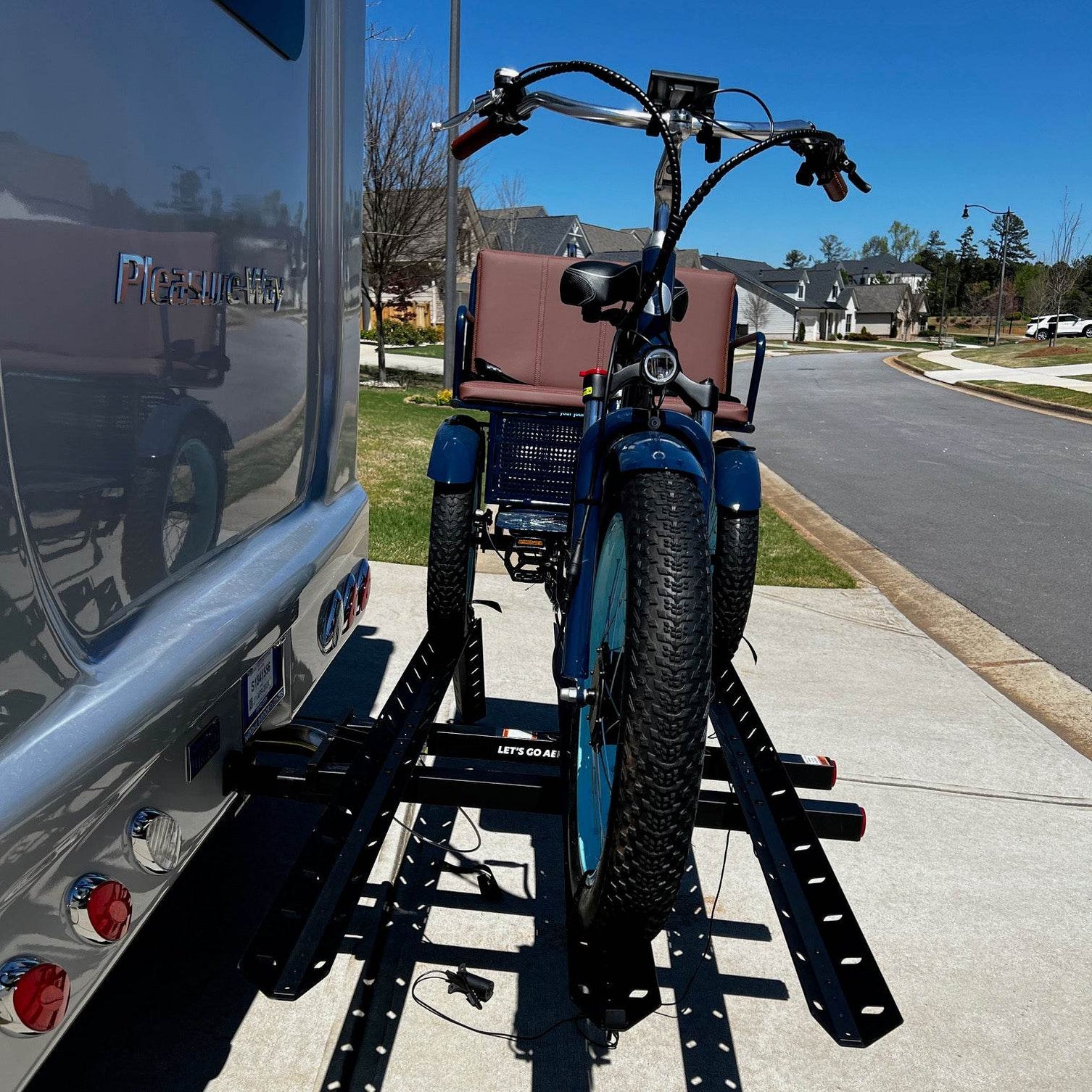 TriQuad HD - Heaviest Duty Trike & Quad eBike Carrier – Let's Go Aero