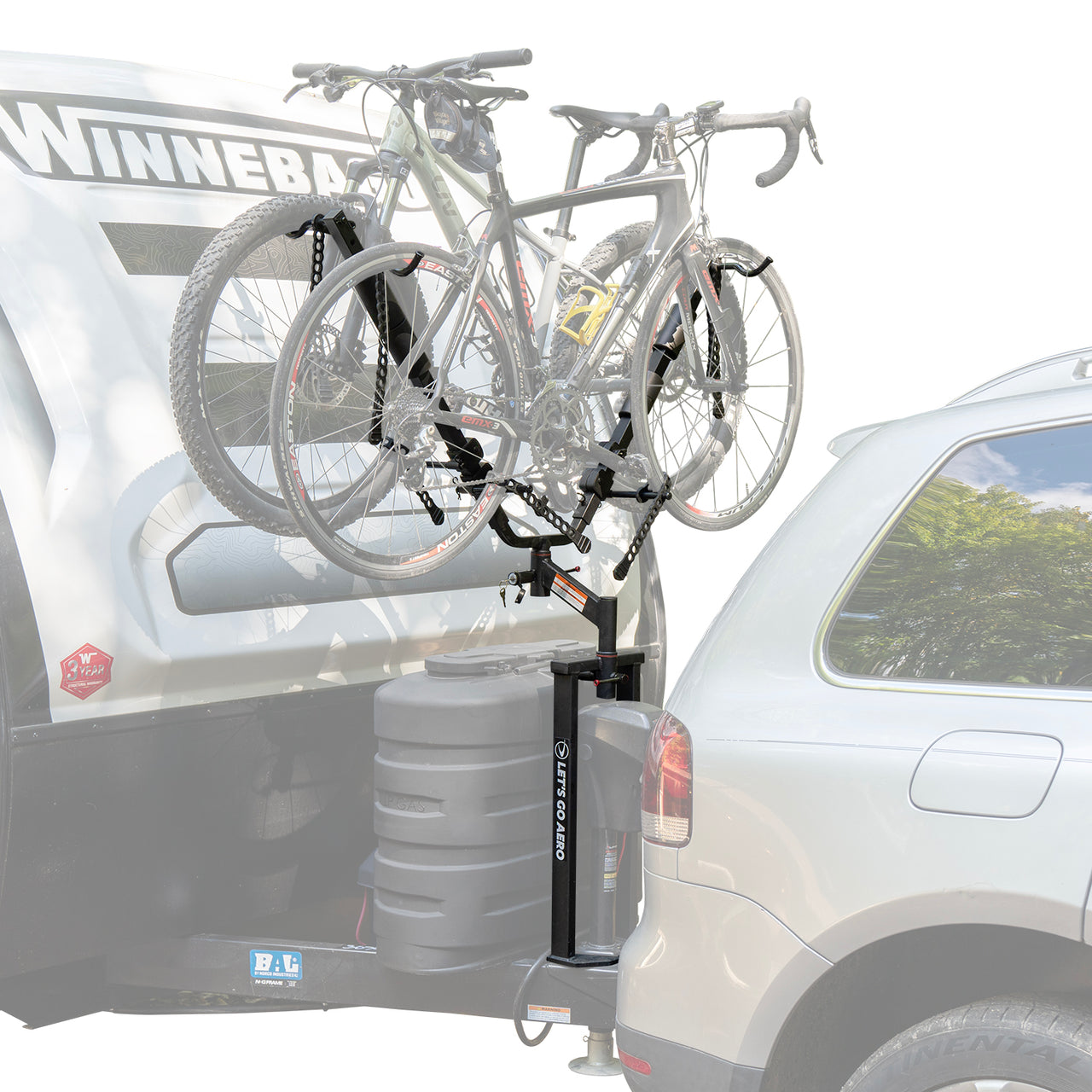 Jack-IT TS Two Bike TwinSpin Carrier – Let's Go Aero